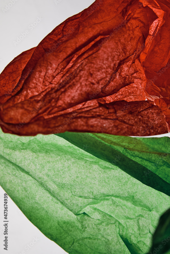 Red and Green Paper Texture Stock Photo | Adobe Stock