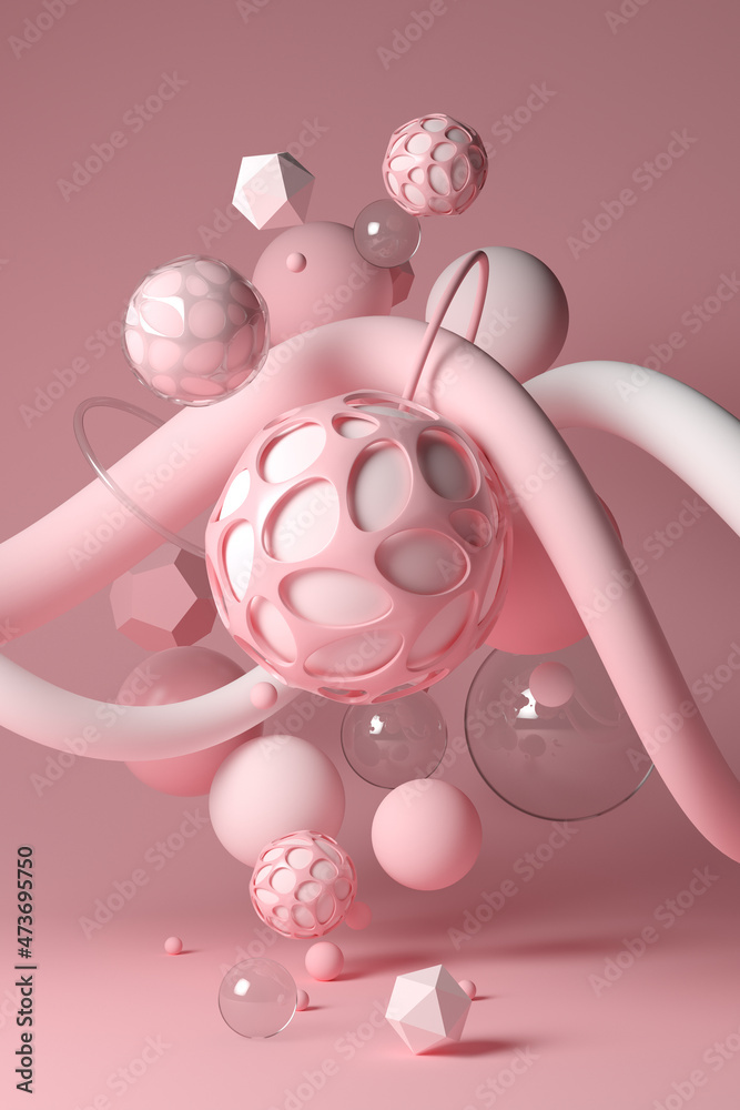 3D objects Stock Photo | Adobe Stock