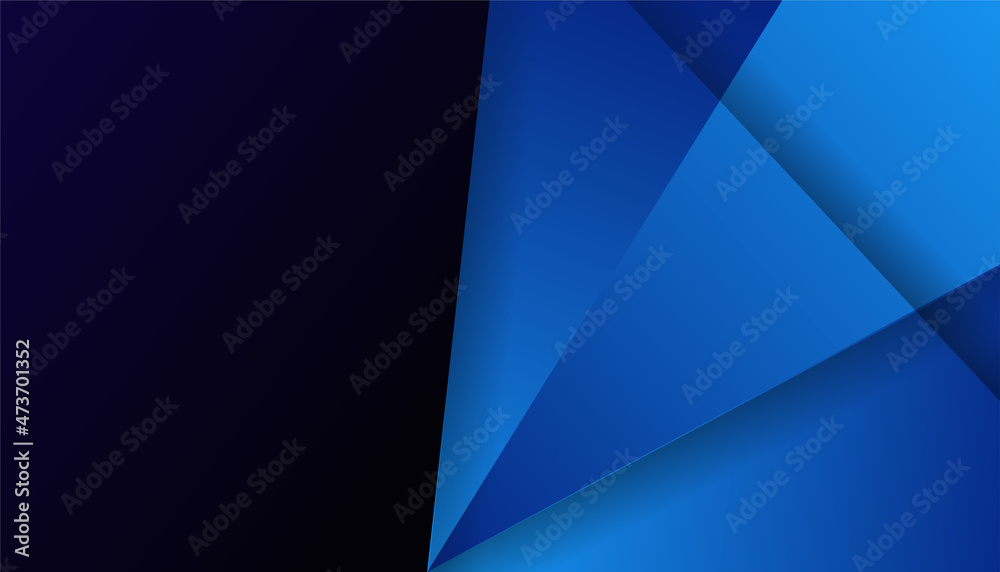 Modern dark blue abstract background. Vector illustration design for ...