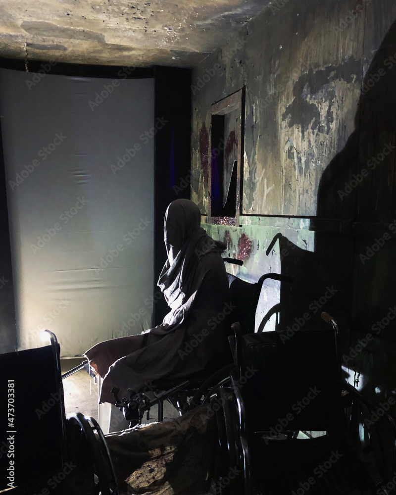 Scary Haunted House Room Stock Photo | Adobe Stock