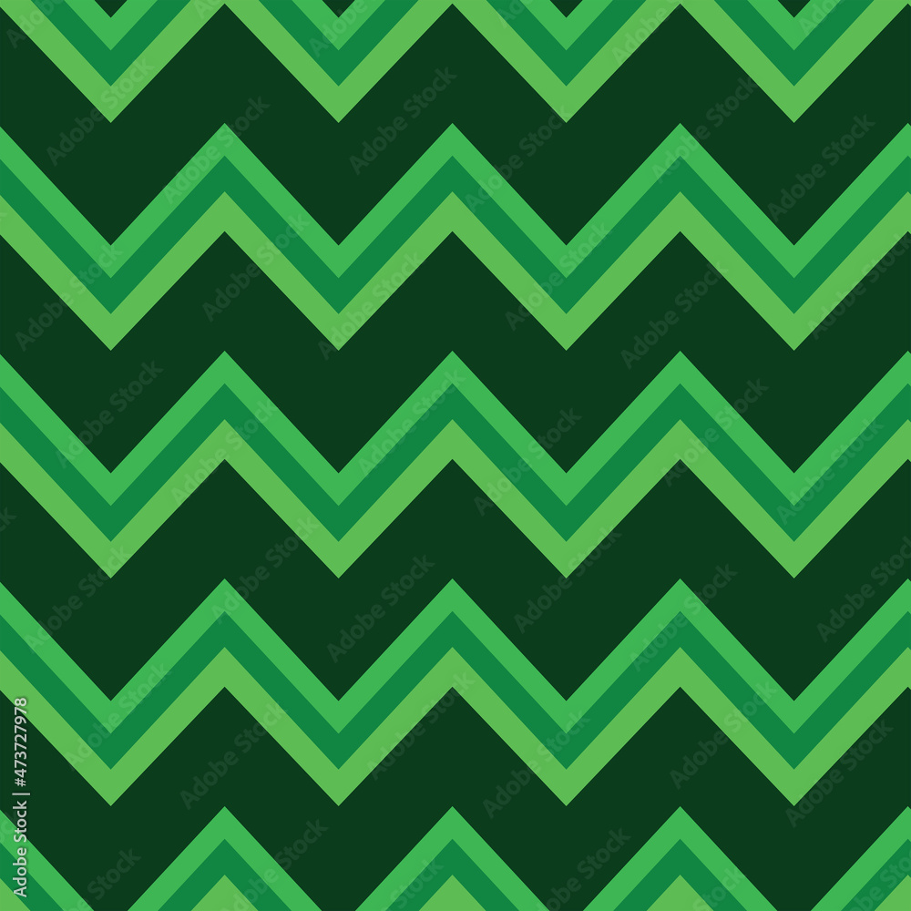 Chevron vector seamless pattern in different shades of dark and light ...