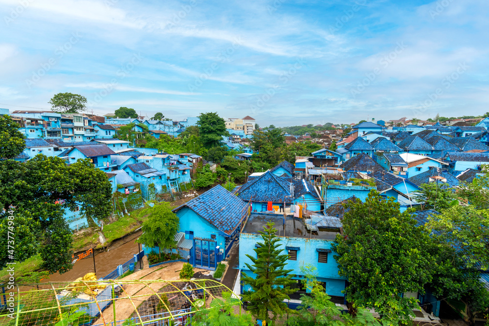 Blue Jodipan village (Kampung Biru Arema Jodipan) as a tourist ...