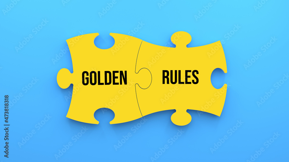 Golden rules Stock Illustration | Adobe Stock