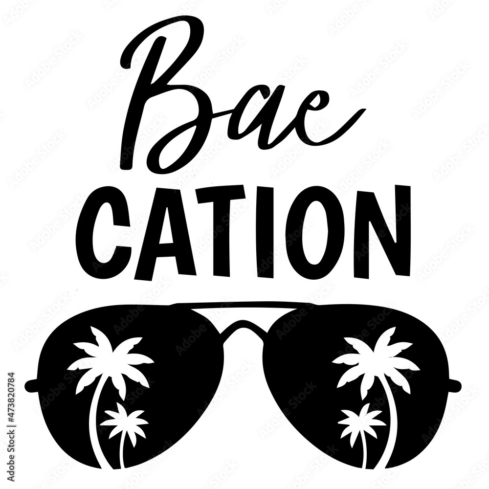 bae cation logo inspirational quotes typography lettering design Stock ...