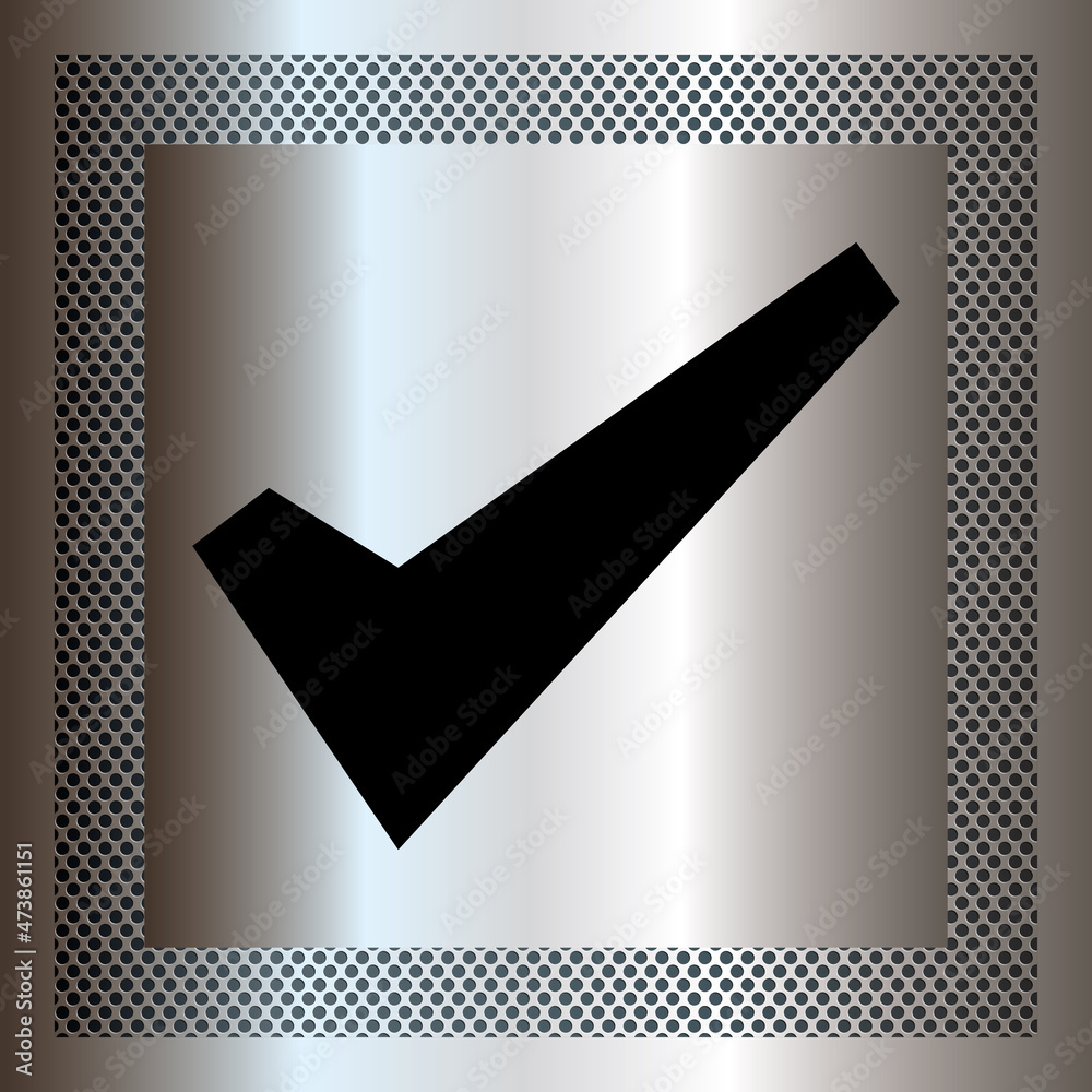 Logo validation. Stock Vector | Adobe Stock