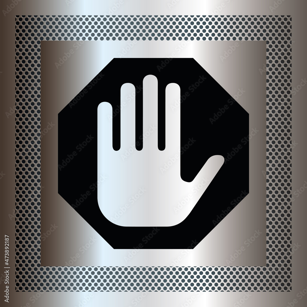 Logo interdit. Stock Vector | Adobe Stock