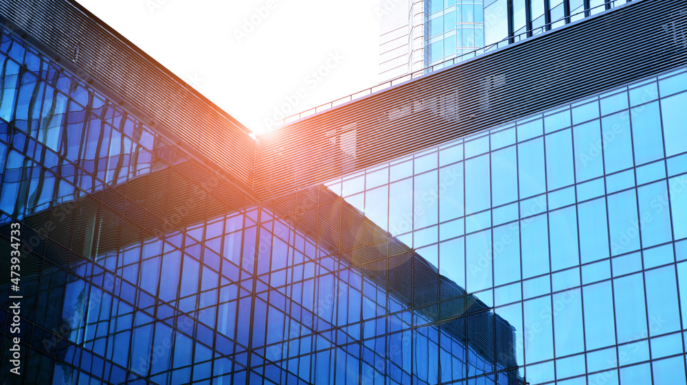 Transparent Glass Facade