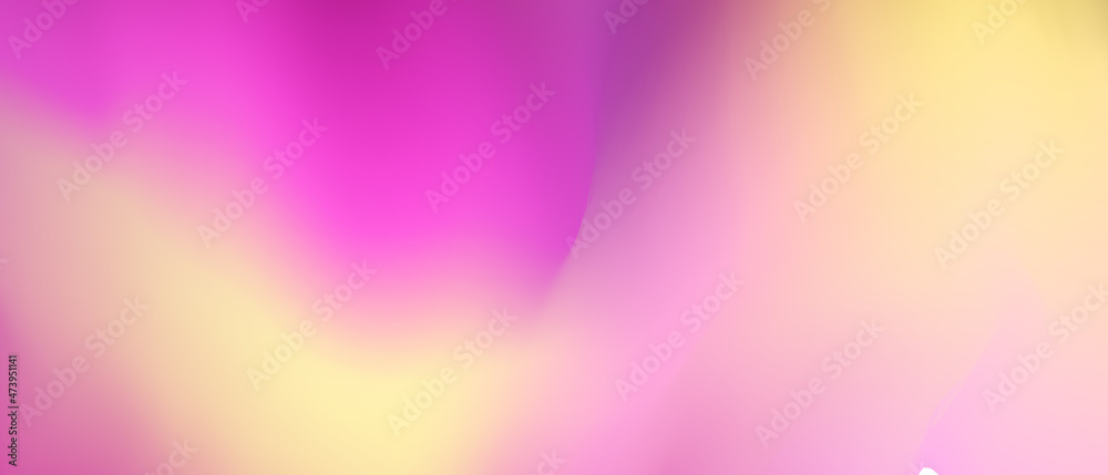 Horizontal Abstract Pastel Color Hologram Background Design Stock ...