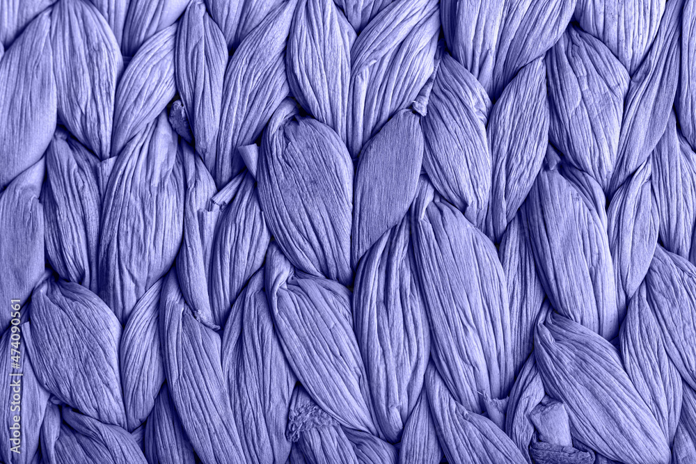 Abstract woven mat texture background very peri color. Color trend of ...