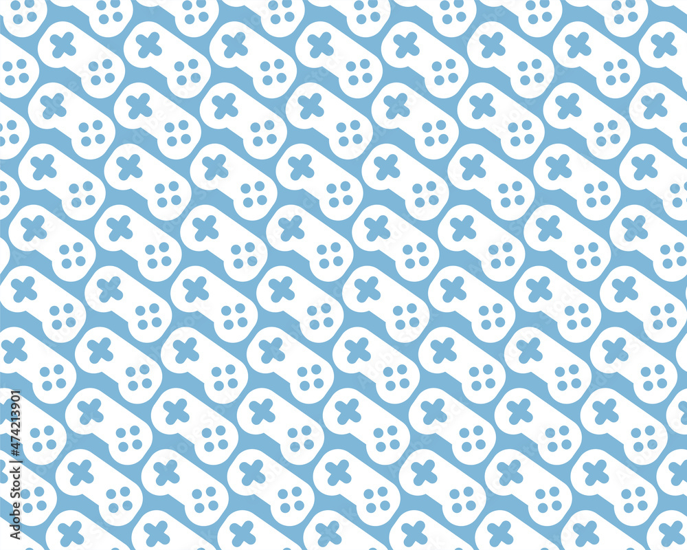 Joystick pattern seamless. gamepad background. Video game controller ...