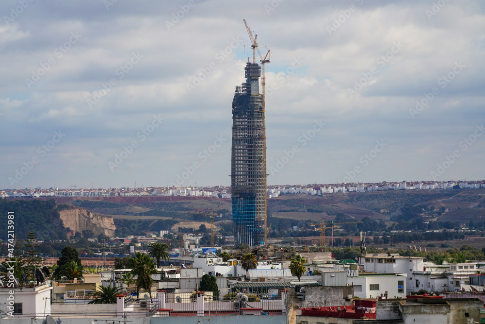 Mohammed VI Tower is already the tallest building in Africa foto de ...