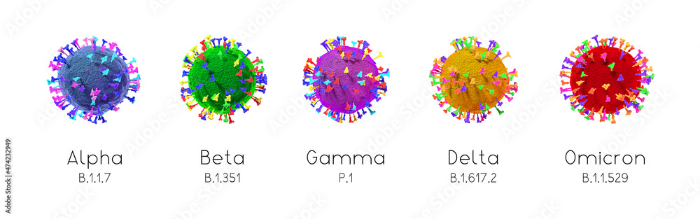 Ilustração do Stock: SARS-CoV-2 Covid-19 Coronavirus variants: alpha ... Ilustração do Stock: SARS-CoV-2 Covid-19 Coronavirus variants: alpha ...