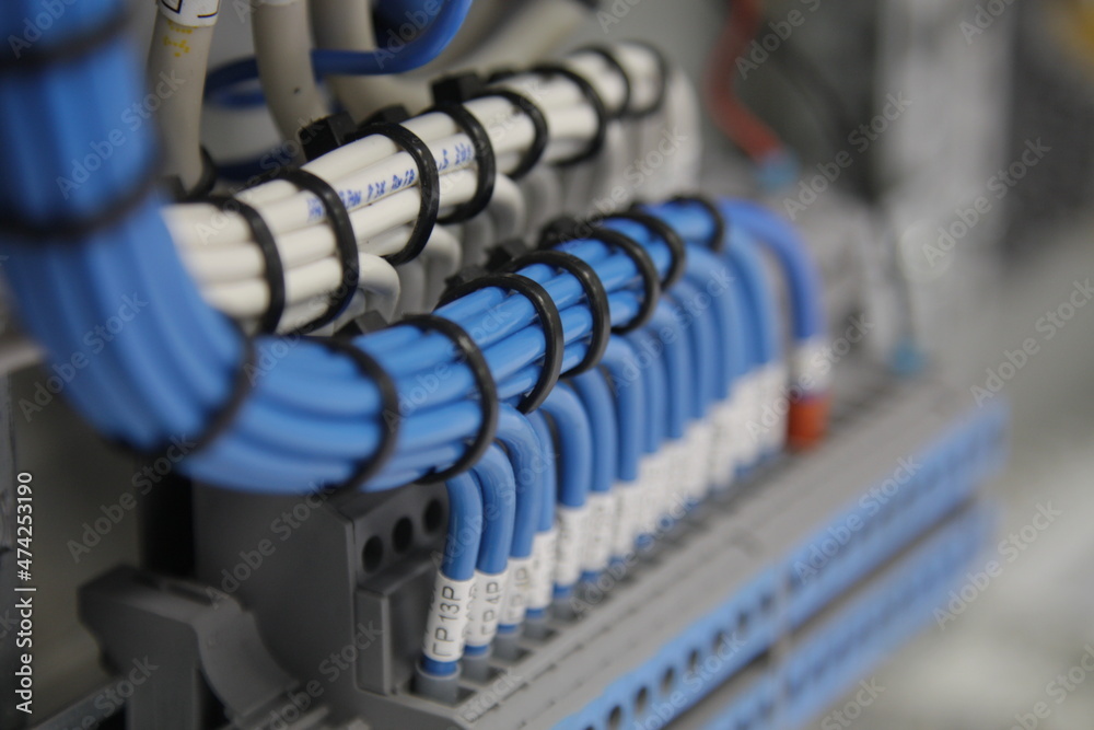 Electric Electrical Distribution Panel On Wheels