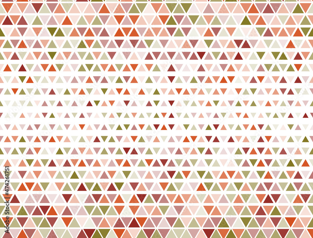 Trippy triangles halftone design. Fade triangular shapes cover ...