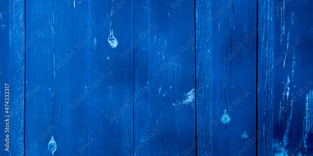 Blue wall wooden background planks door wood texture Stock Photo ...