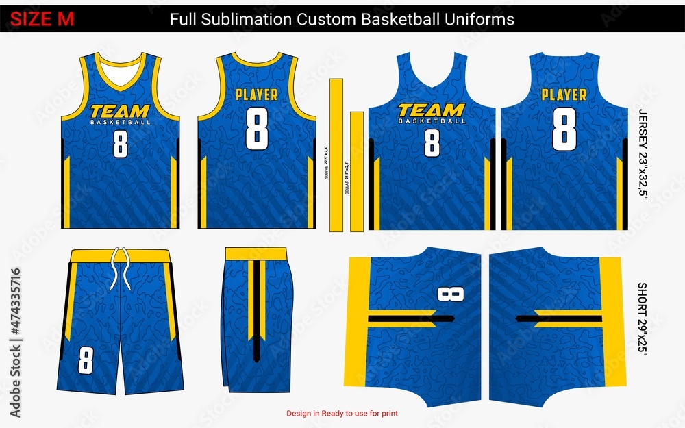 basketball jersey pattern design template. Abstract pattern background ...