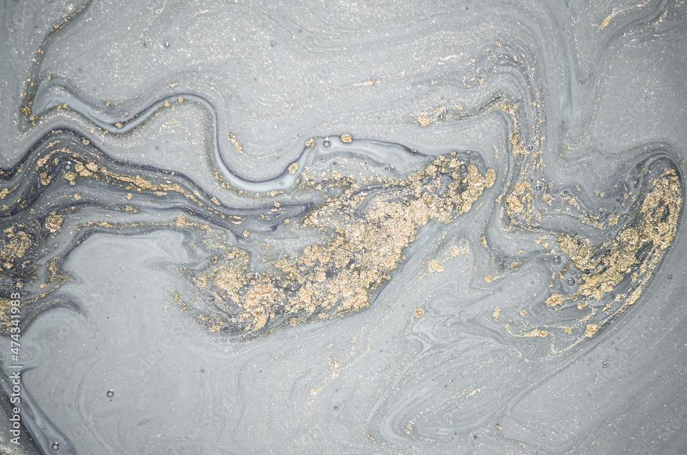 Natural luxury. Tiffany blue. Abstract ocean- ART. Style incorporates ...