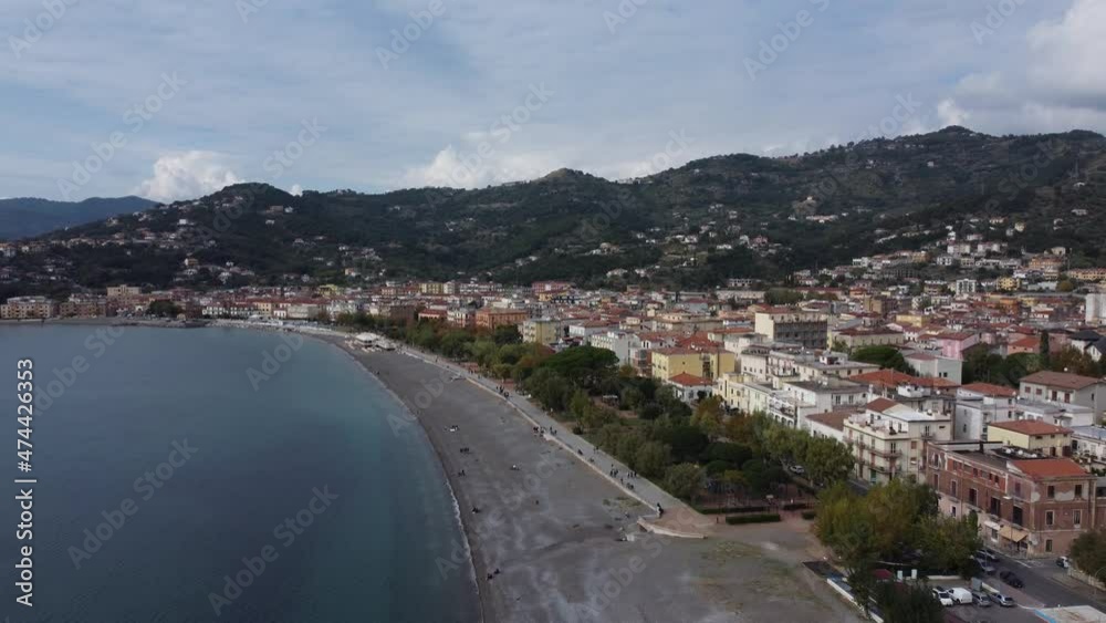 Sapri in Italy - a beautiful village at the Italian west coast in the ...