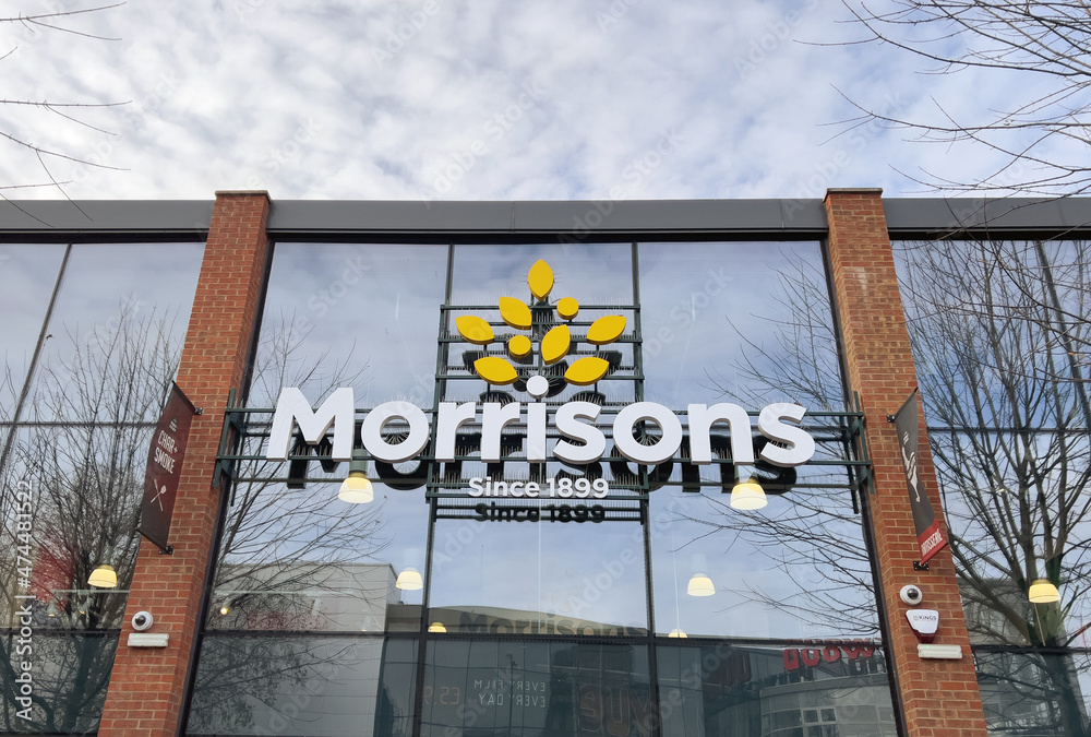 Foto de Morrisons supermarket exterior. Morrisons is the fourth largest ...