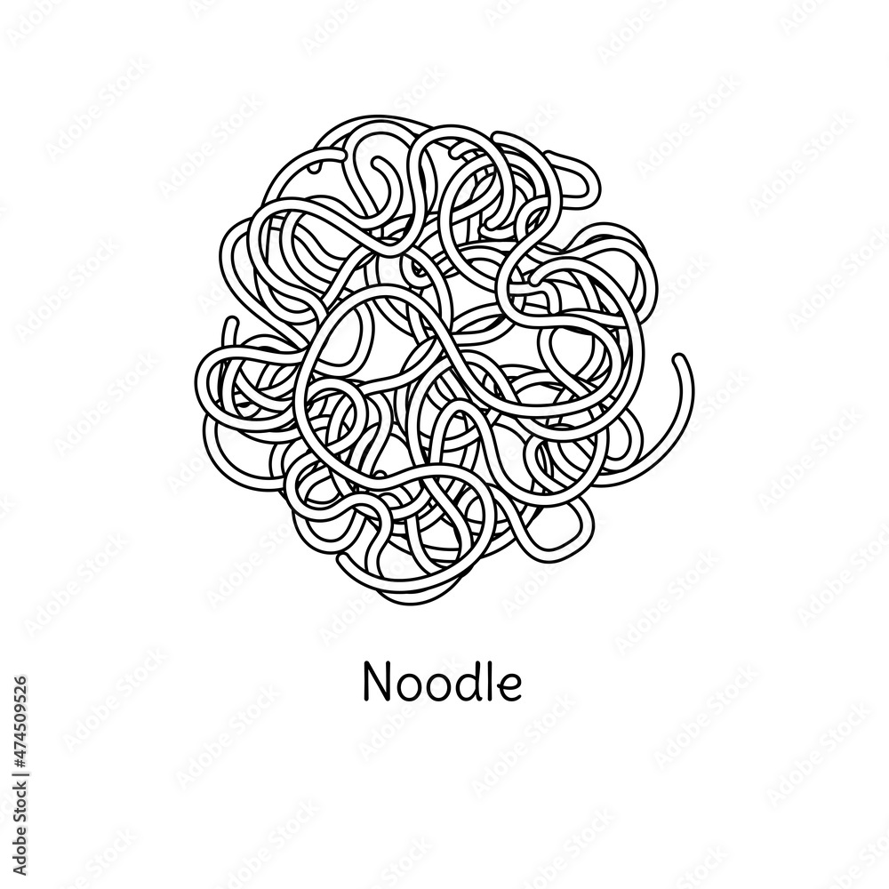 Pasta Coloring Pages