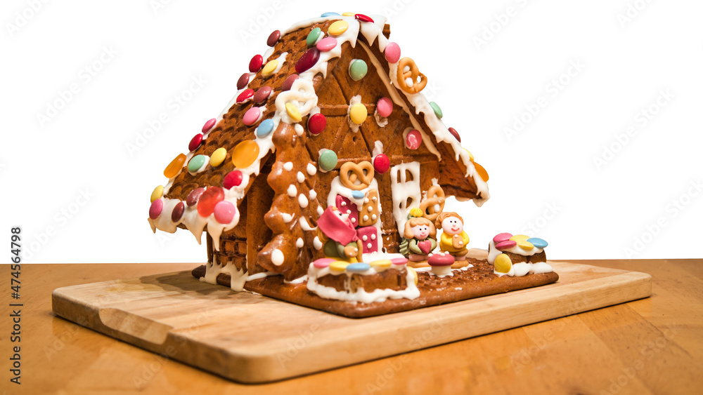 Foto de Weihnachten gibt es tolle süße und bunte Lebkuchenhäuser zum ...