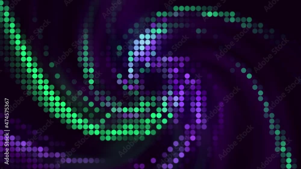 Animation of pixel image in retro style. Motion. Bright animation with ...