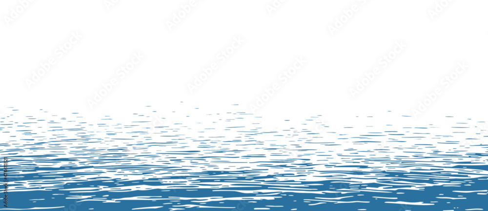 Ocean surface background with still water Stock Vector | Adobe Stock