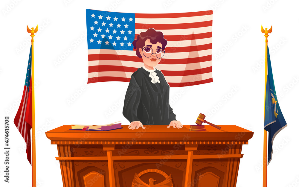 Woman president of the United States of America, politician female ...