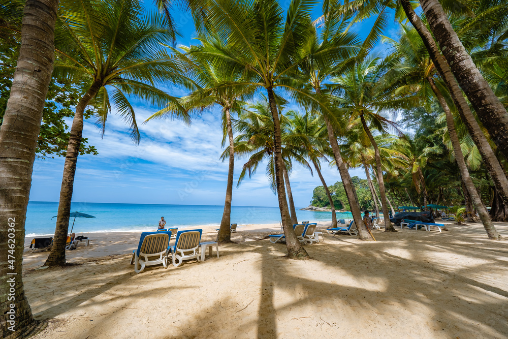 Surin beach in Phuket, southern of Thailand, Surin beach is a very ...