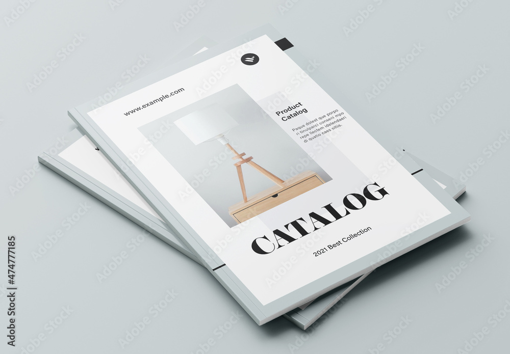 Modern Product Catalog Layout Stock Template | Adobe Stock