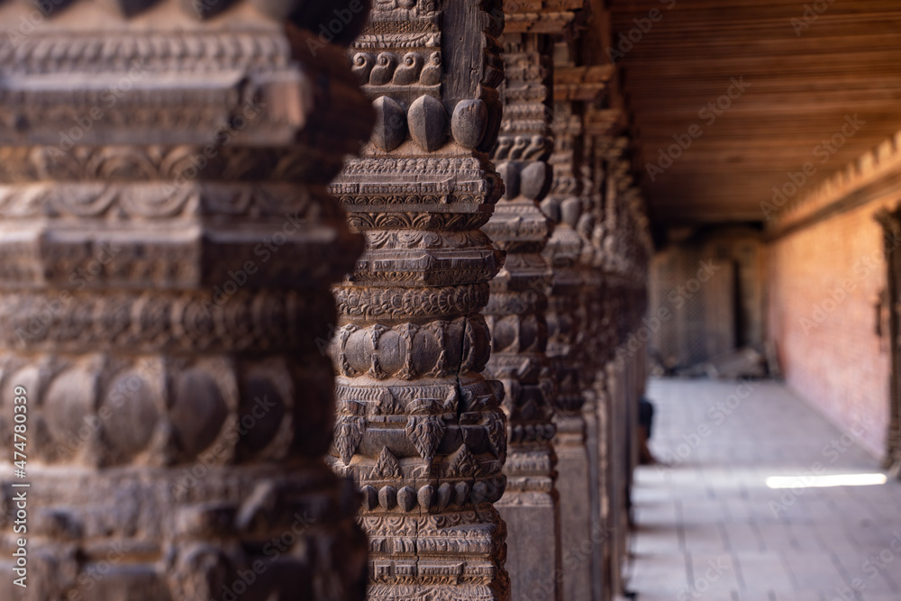 Ancient temple architecture of Nepal and culture in world heritage ...