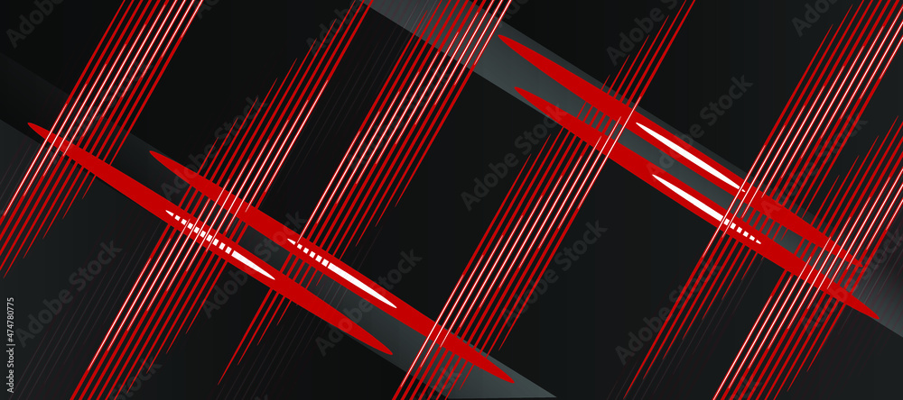 abstract red black frame layout modern design template background. red ...