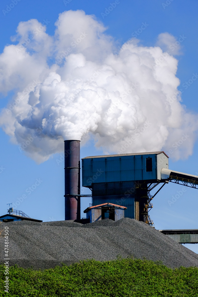 Bluescope Steel Coke Ovens Smoke Stack - Quenching coke used in steel ...
