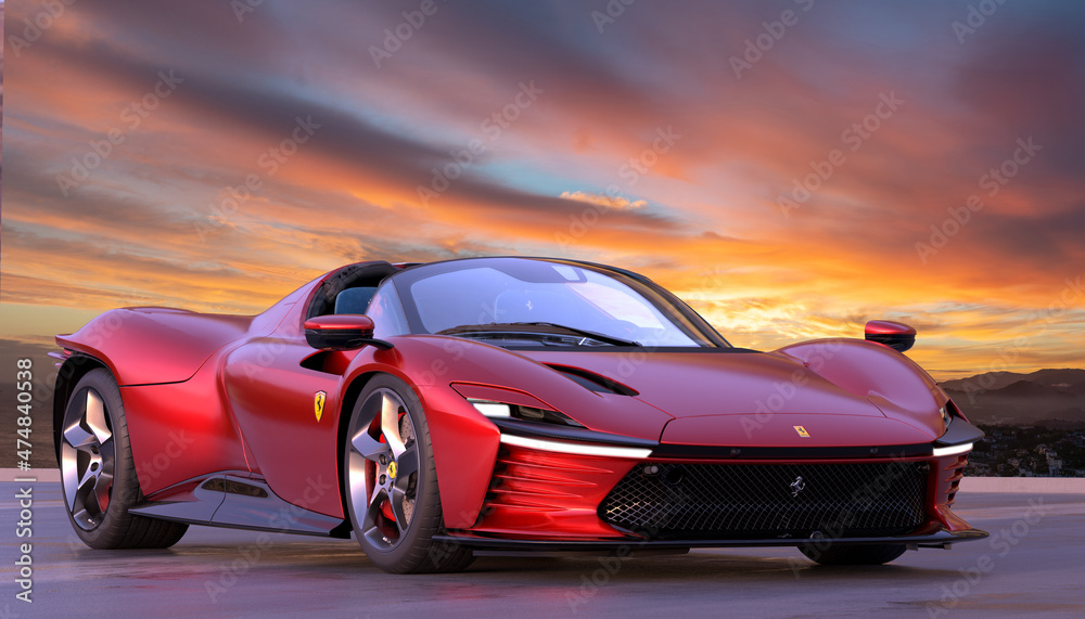 The Ferrari Daytona SP3 is based on one of the most spectacular feats ...