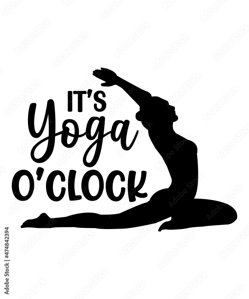 Yoga SVG Bundle, meditation svg, namaste svg, lotus flower svg, yoga ...