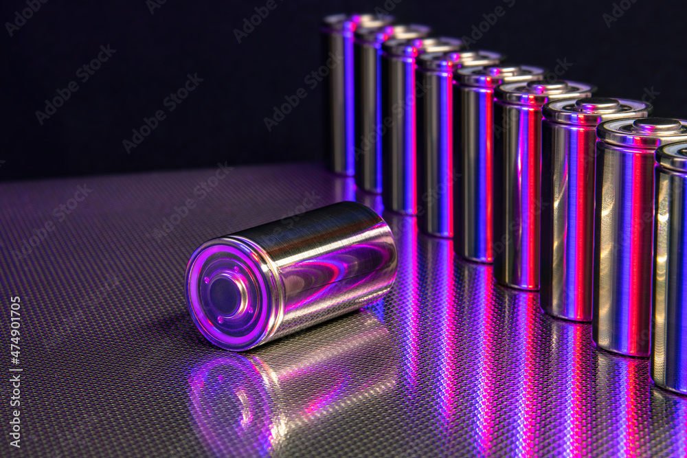 A consignment of new modern high-capacity lithium-ion cells. A ...