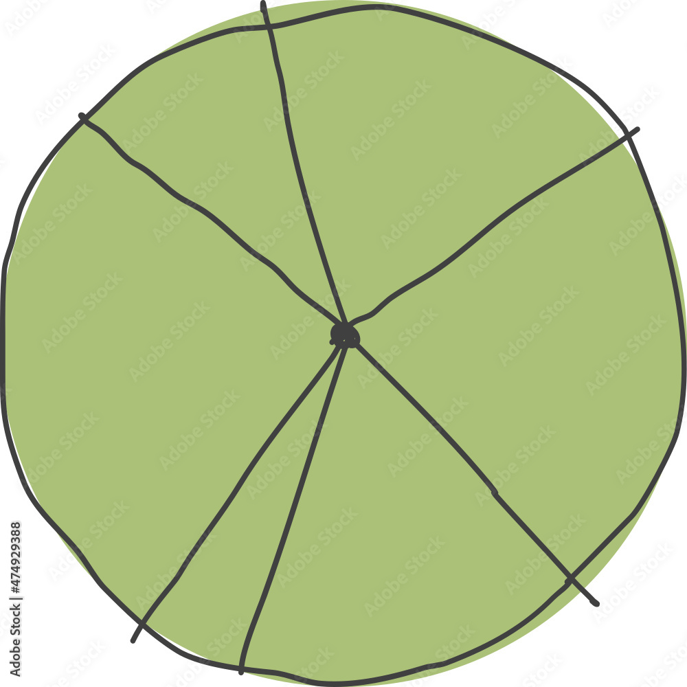 Tree plan hand drawn sketch icon top Stock Vector | Adobe Stock