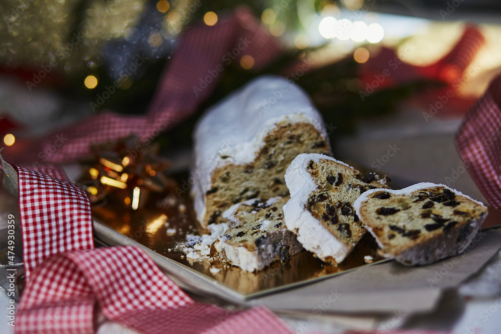 Christmas stollen, known in Germany as Christstollen, is a yeast bread ...