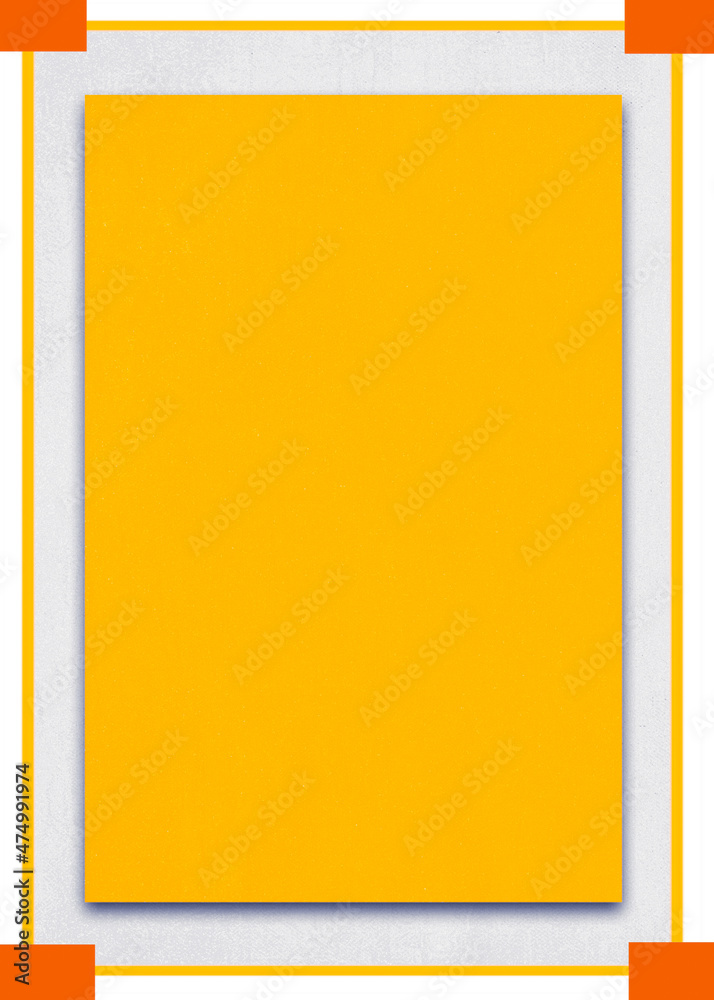 Color background template with border and frame suitable for banner ads ...