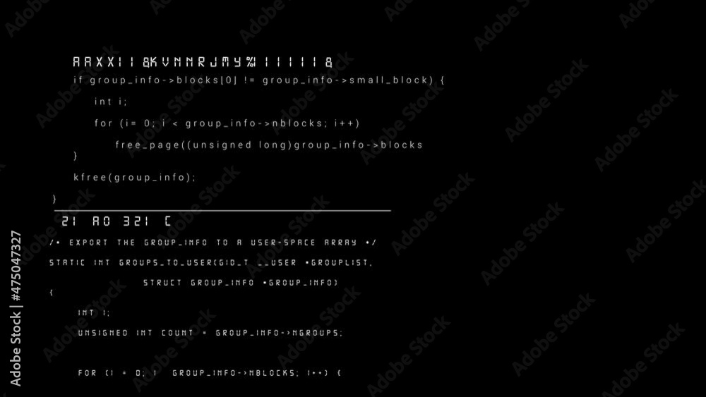 PNG Alpha.Hacking Programming data text code HUD appearing animation.Abstract Technology User ...