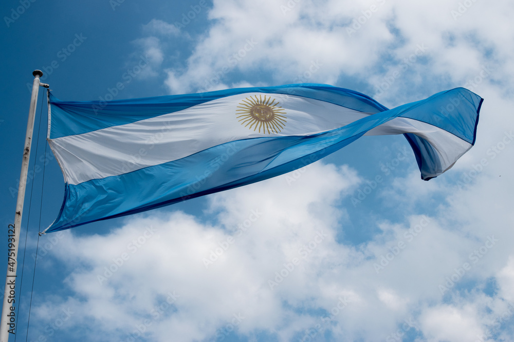 Foto de Bandera Argentina do Stock | Adobe Stock