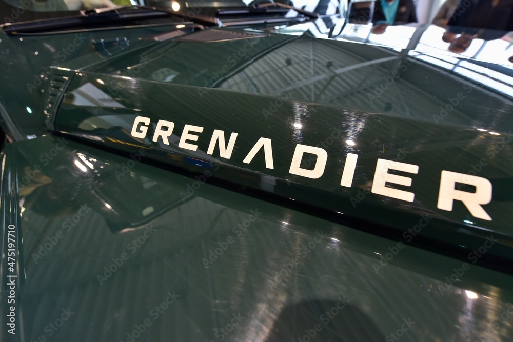 INEOS Grenadier 4x4. New brand, new off-road car. For the purpose. Fun ...