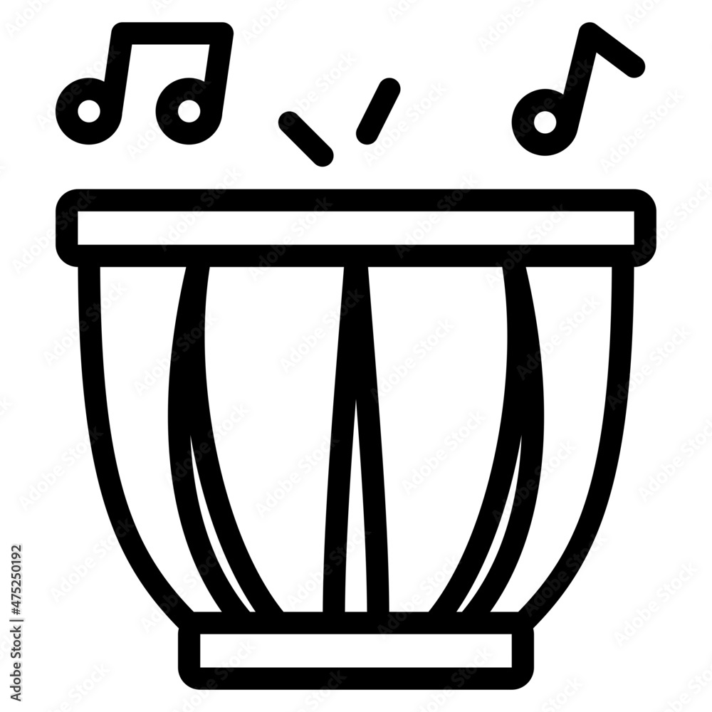 tabla outline icon Stock-Vektorgrafik | Adobe Stock