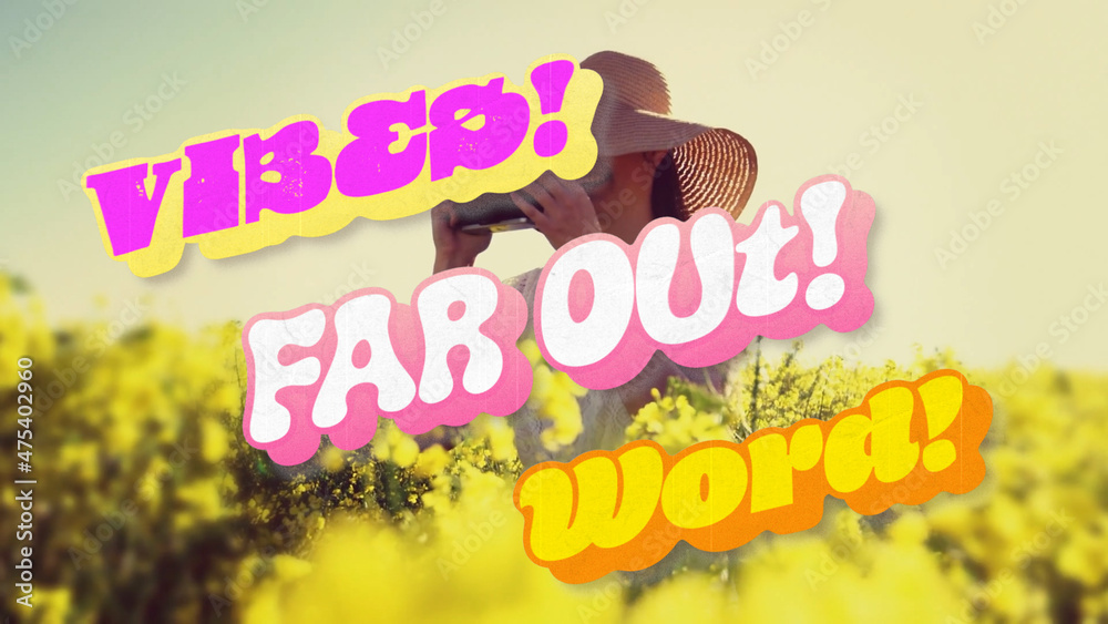 Funky Fresh Titles Stock Template | Adobe Stock