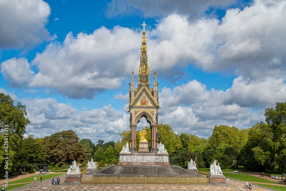 Prince Albert Memorial - Iconic, Gothic Memorial to Prince Albert from ...