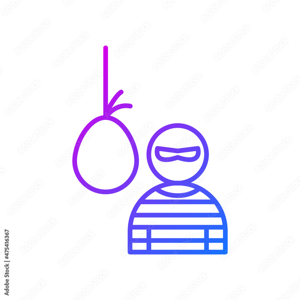 Death penalty icon Stock Vector | Adobe Stock