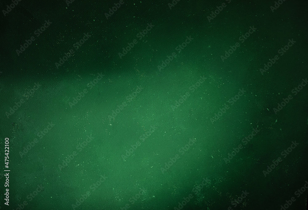 Green background without text and picture for the design. A spot of ...