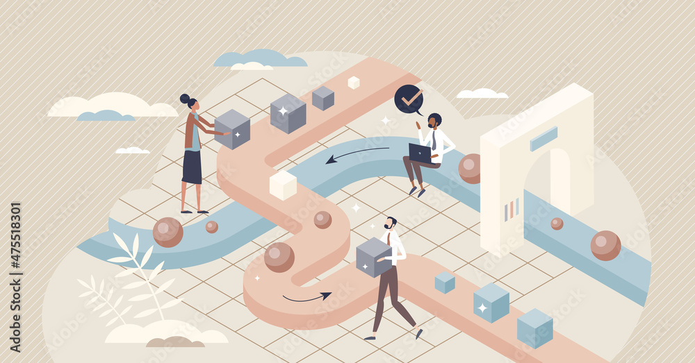 Sorting data and information flow arrangement or division tiny person ...