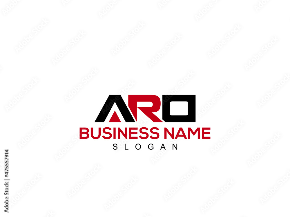 Creative ARO logo and letter ar logo icon vector image design for your ...