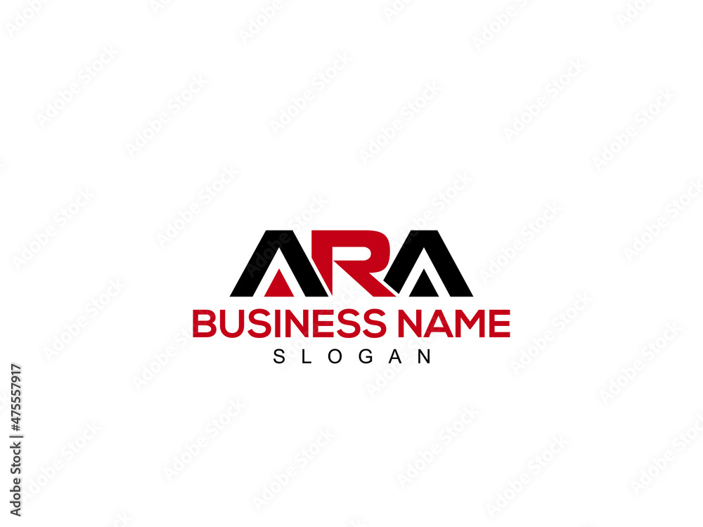 Creative ARA logo and letter ar logo icon vector image design for your ...